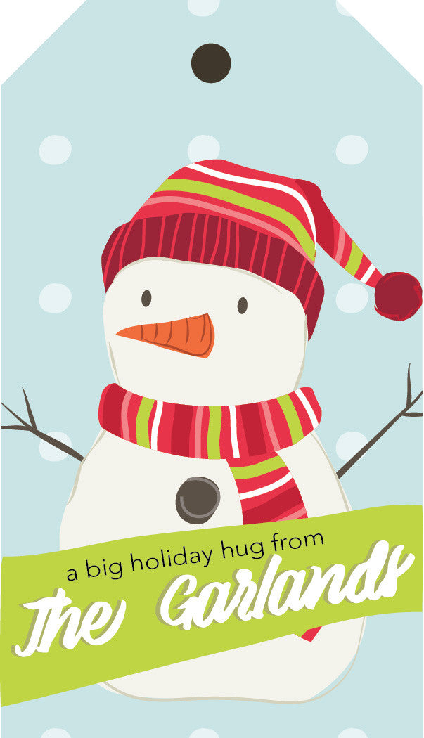 Winter Stringed Gift Tag (set of 24) | Label Circus