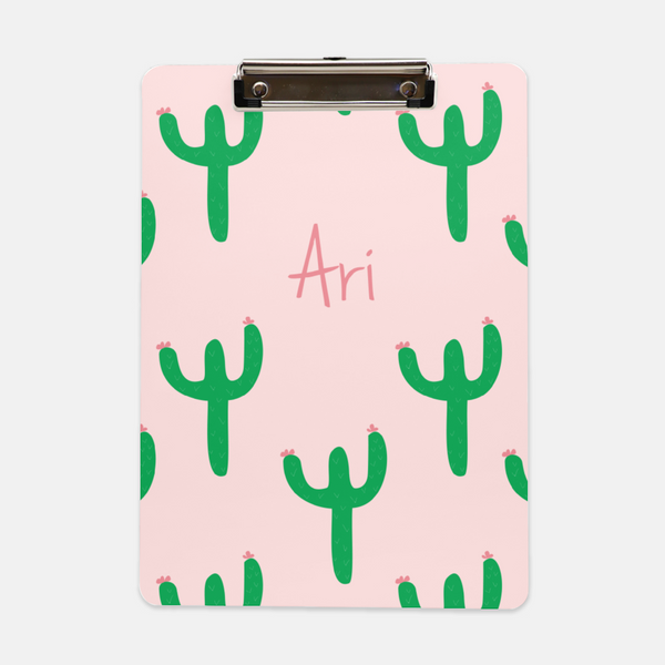 Cactus Personalized Clipboard | Label Circus