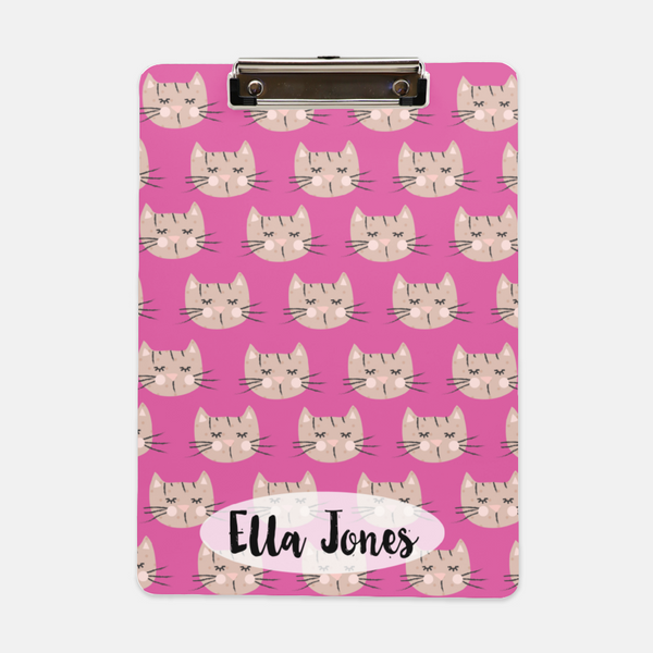Cat Personalized Clipboard | Label Circus