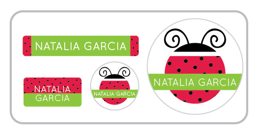 Ladybug Everyday Labels | Label Circus