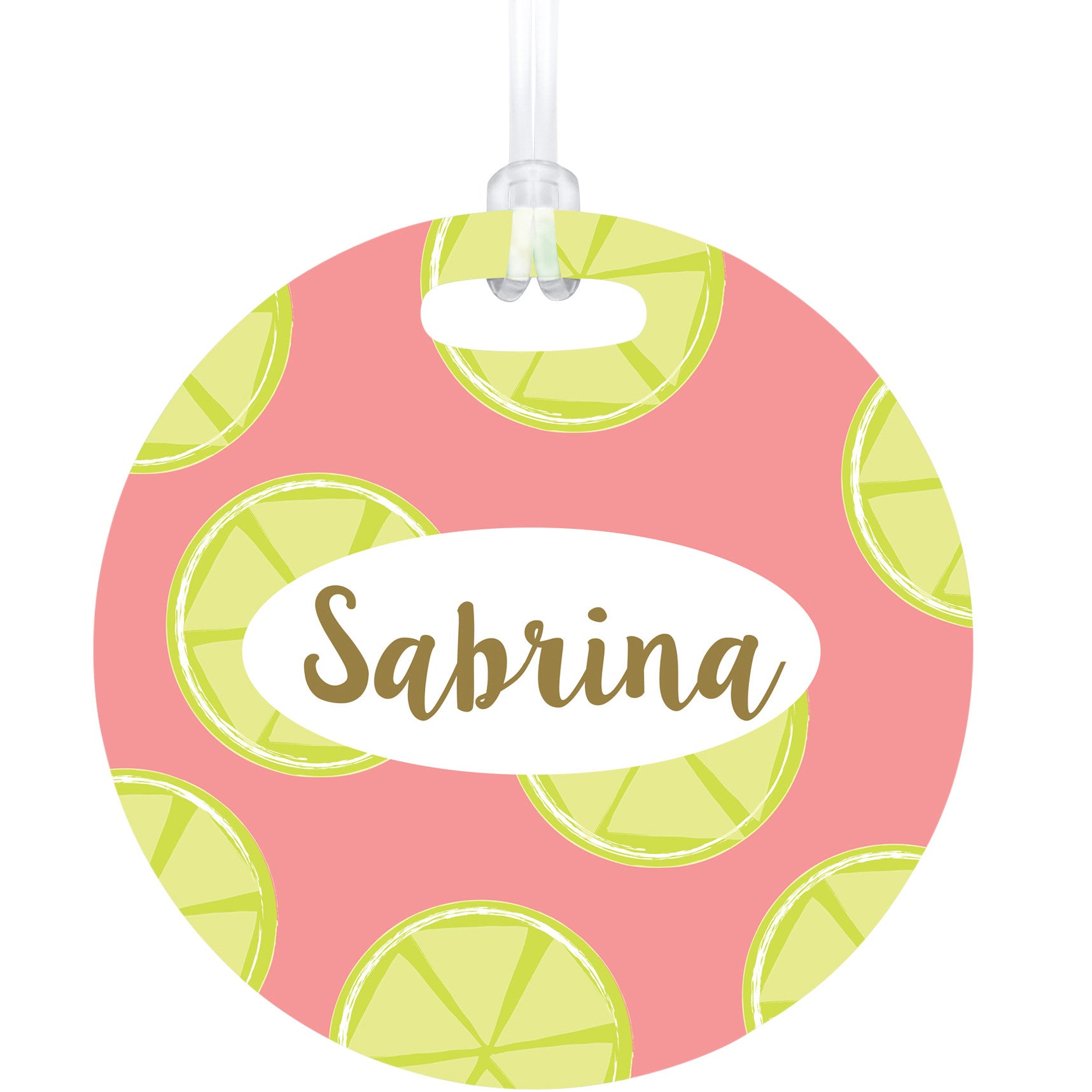 Pink Lemonade Bag Tag | Label Circus