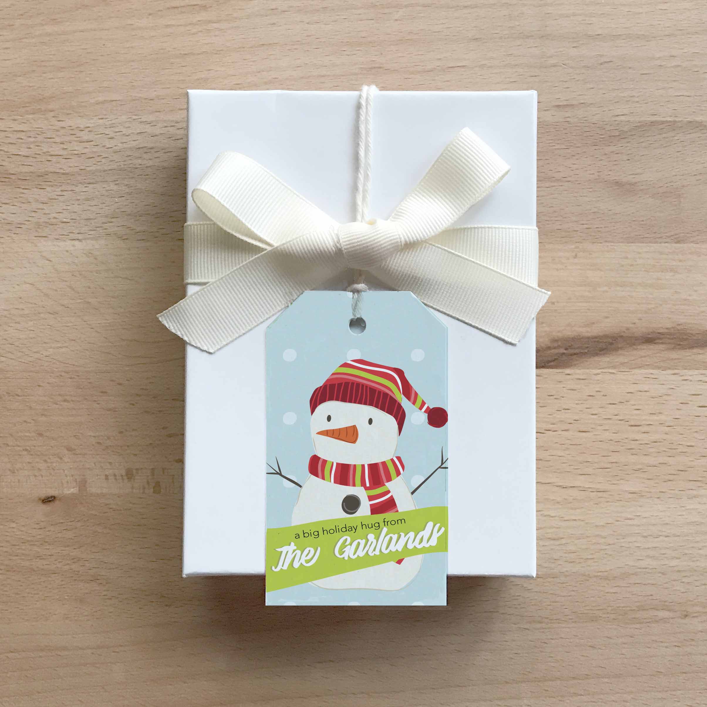Winter Stringed Gift Tag (set of 24) | Label Circus